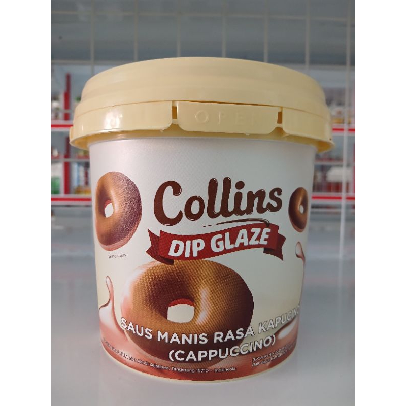 Jual Selai coklat Collins Dip Glaze 1 kg ALL VARIAN!!! | Shopee Indonesia