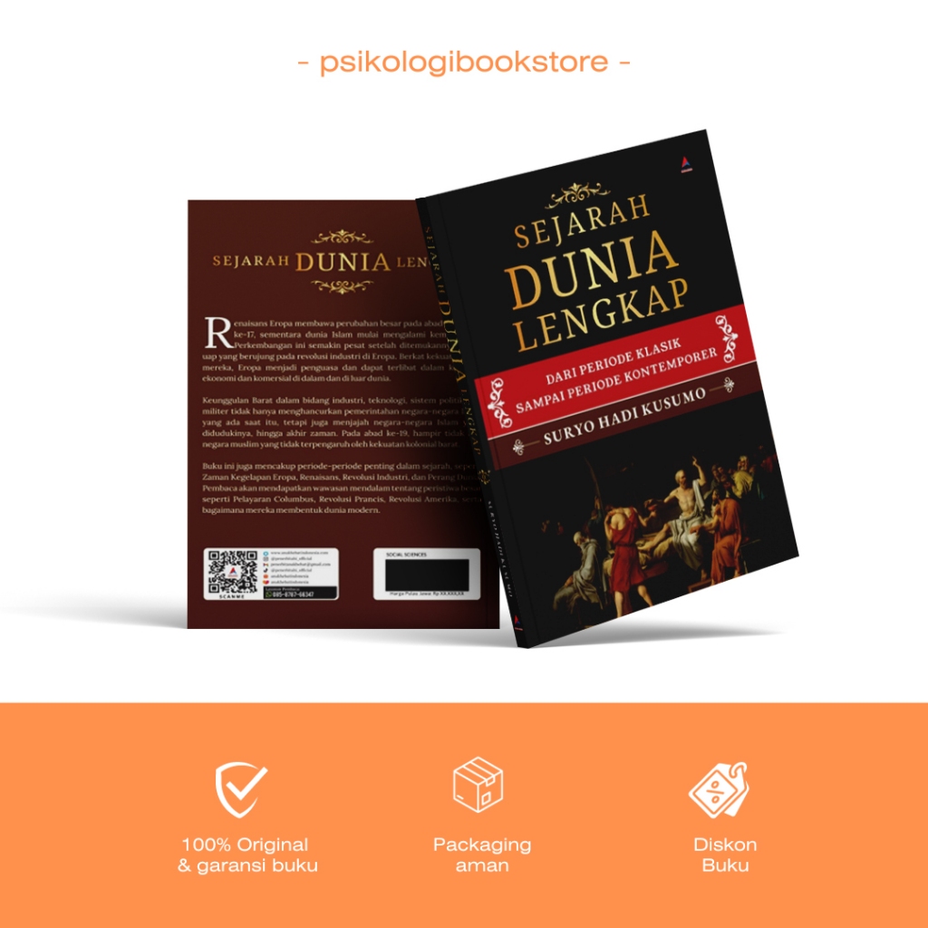 Jual Buku Sejarah dunia lengkap : dari periode klasik sampai periode kontemporer | Shopee Indonesia