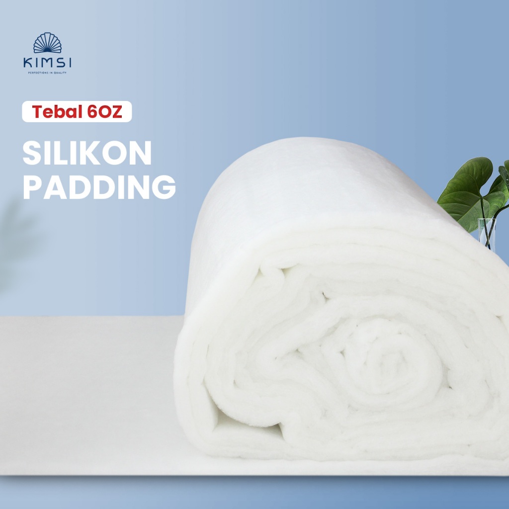 Jual Silicon Dacron Padding Lembaran Tebal 6Oz Meteran Termurah 1 Meter ...
