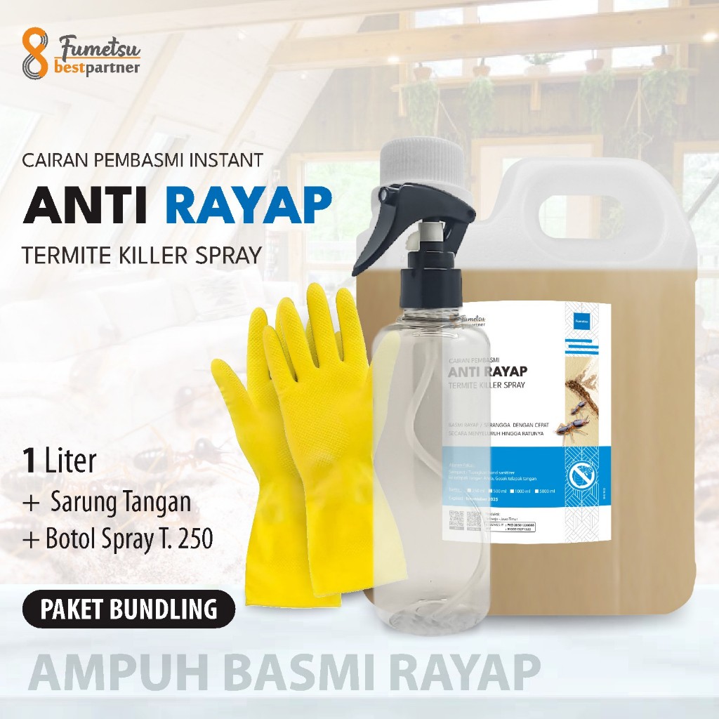 Jual Obat Cairan Anti Rayap Racun Pembasmi Rayap,serangga Kemasan 1 ...