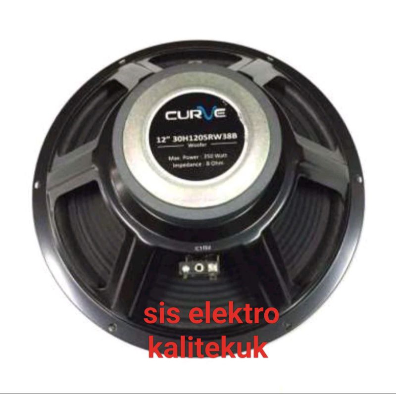 Jual Speaker 12 inch CURVE Woofer Full Range | Shopee Indonesia
