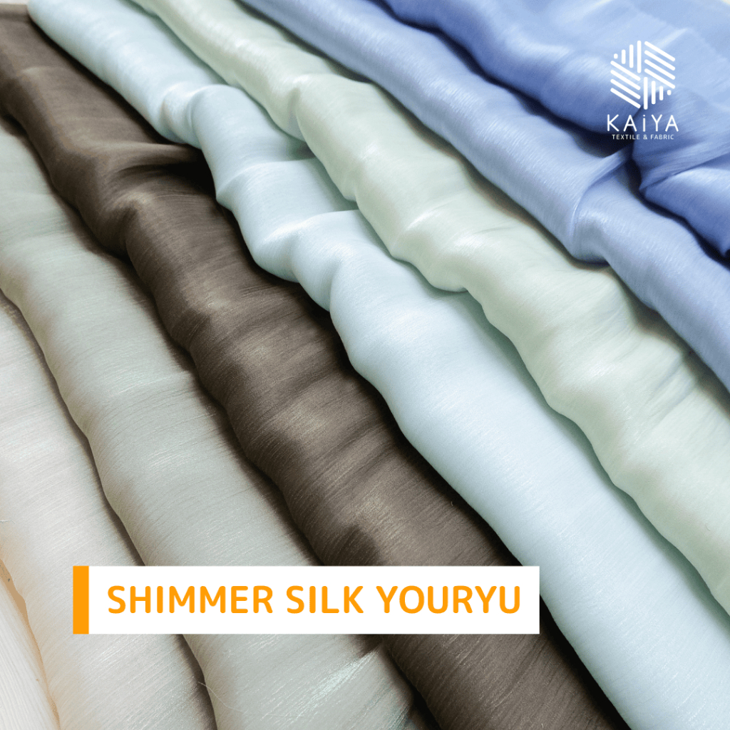 Jual Bahan Kain Baju Pesta Dress Shimmer Silk Youryu per 0,5 meter ...