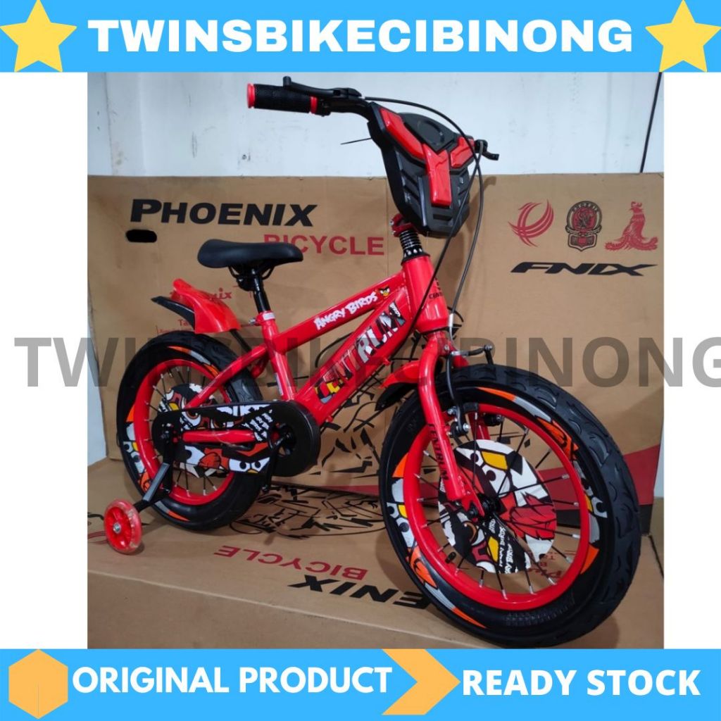 Jual Sepeda Anak 16 Inci CENTRUM ANGRY BIRD SNI BERKUALITAS | Shopee ...