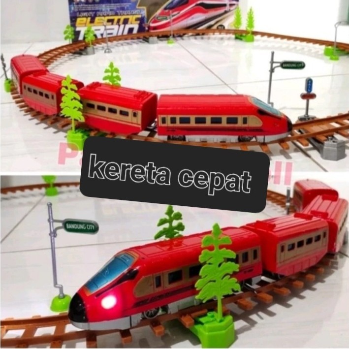 Jual Mainan Kereta Api kereta Kereta Cepat Whoosh Light Rapid Transit Electric Train 9921 ...