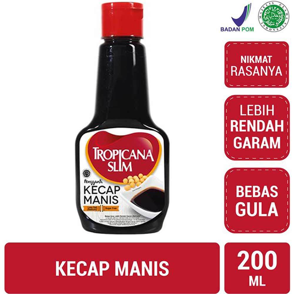 Jual Kecap Manis Tropicana Slim 200 ml | Shopee Indonesia
