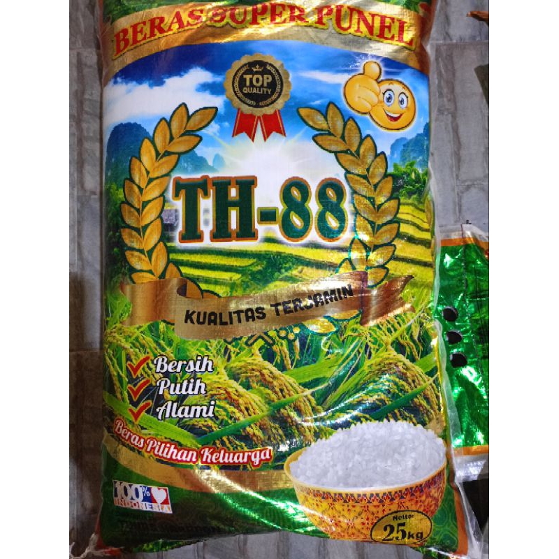 Jual Beras Punel Premium TH88 25kg | Shopee Indonesia