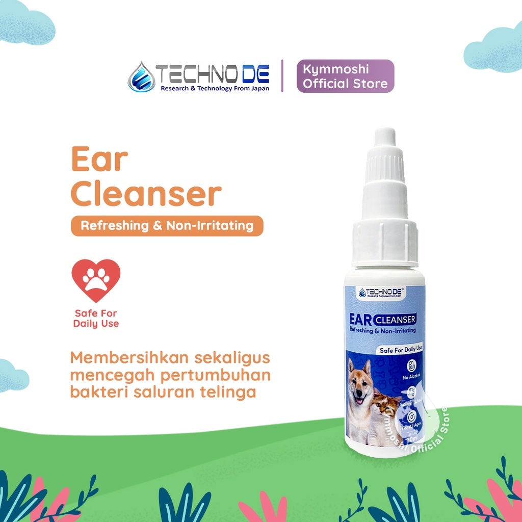 Jual Techno De Ear Cleanser Pembersih Telinga Hewan Kucing & Anjing ...