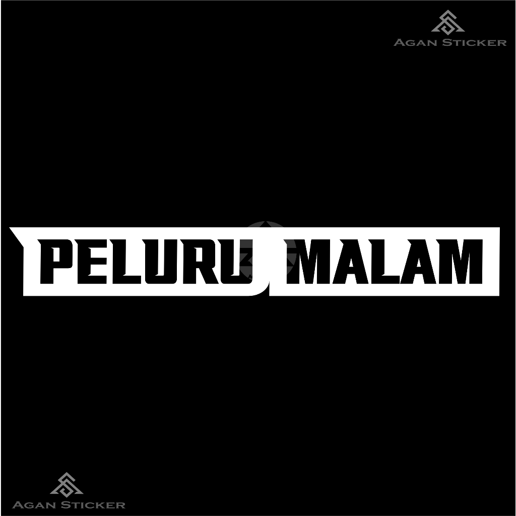 Jual Stiker kaca mobil PELURU MALAM cuting sticker kaca mobil stiker ...