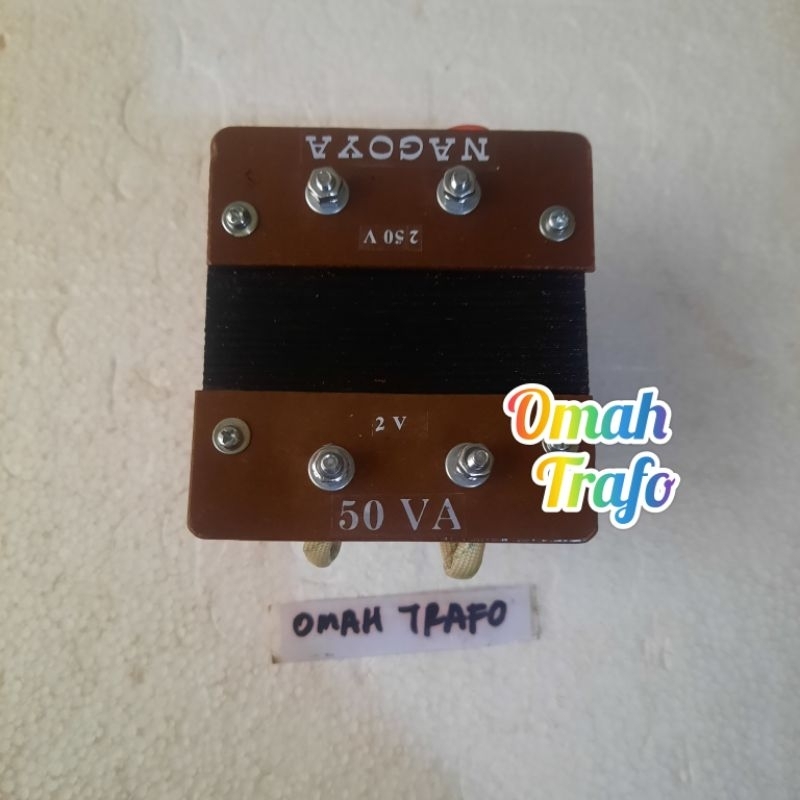 Jual trafo costum step down isolasi 50 va input 250v output 2v | Shopee ...