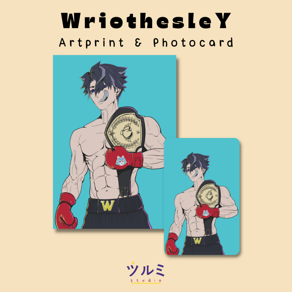 Jual Genshin Impact Wriothesley Artprint & Photocard / Art Print by ...