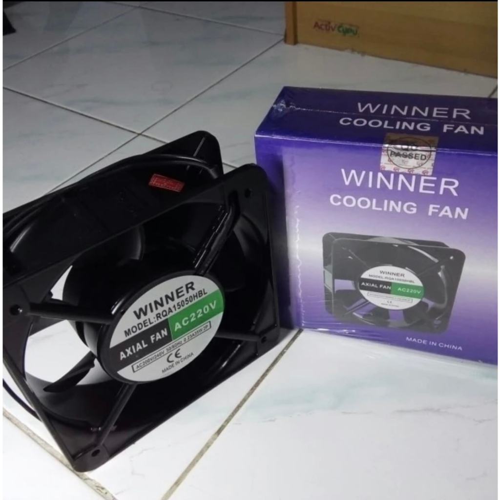 Jual Exhaust Fan WINNER Model RQA15050HBL 220V 15x15cm | Shopee Indonesia