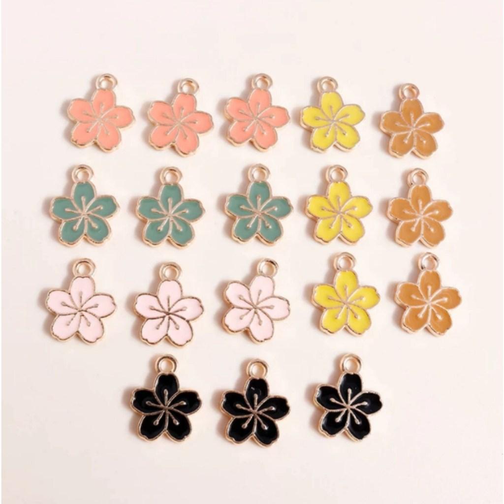 Jual Perbiji Liontin Bentuk Bunga - Pendant Flower DIY - Untuk Membuat ...