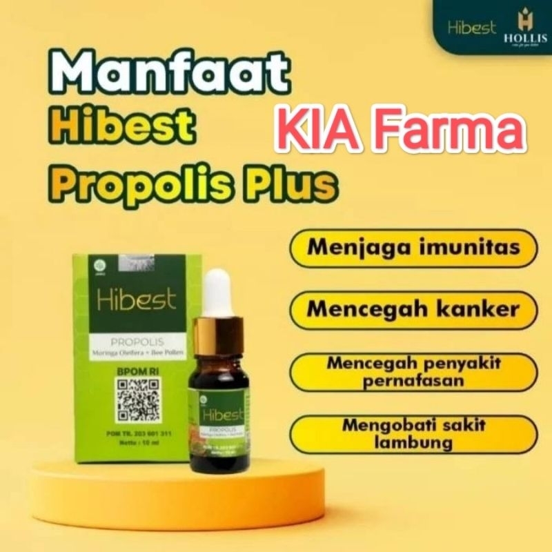 Jual Hibest Propolis Obat Diabetes Lambung Pernafasan Hipertensi Stroke ...
