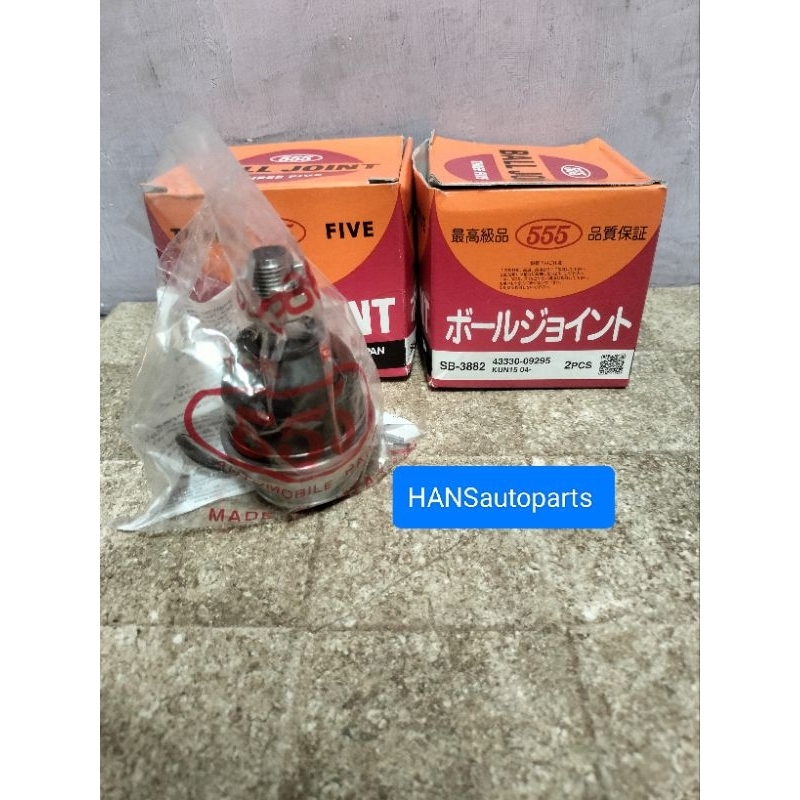 Jual ball joint bawah Innova Inova lama reborn Fortuner Hilux asli merk ...