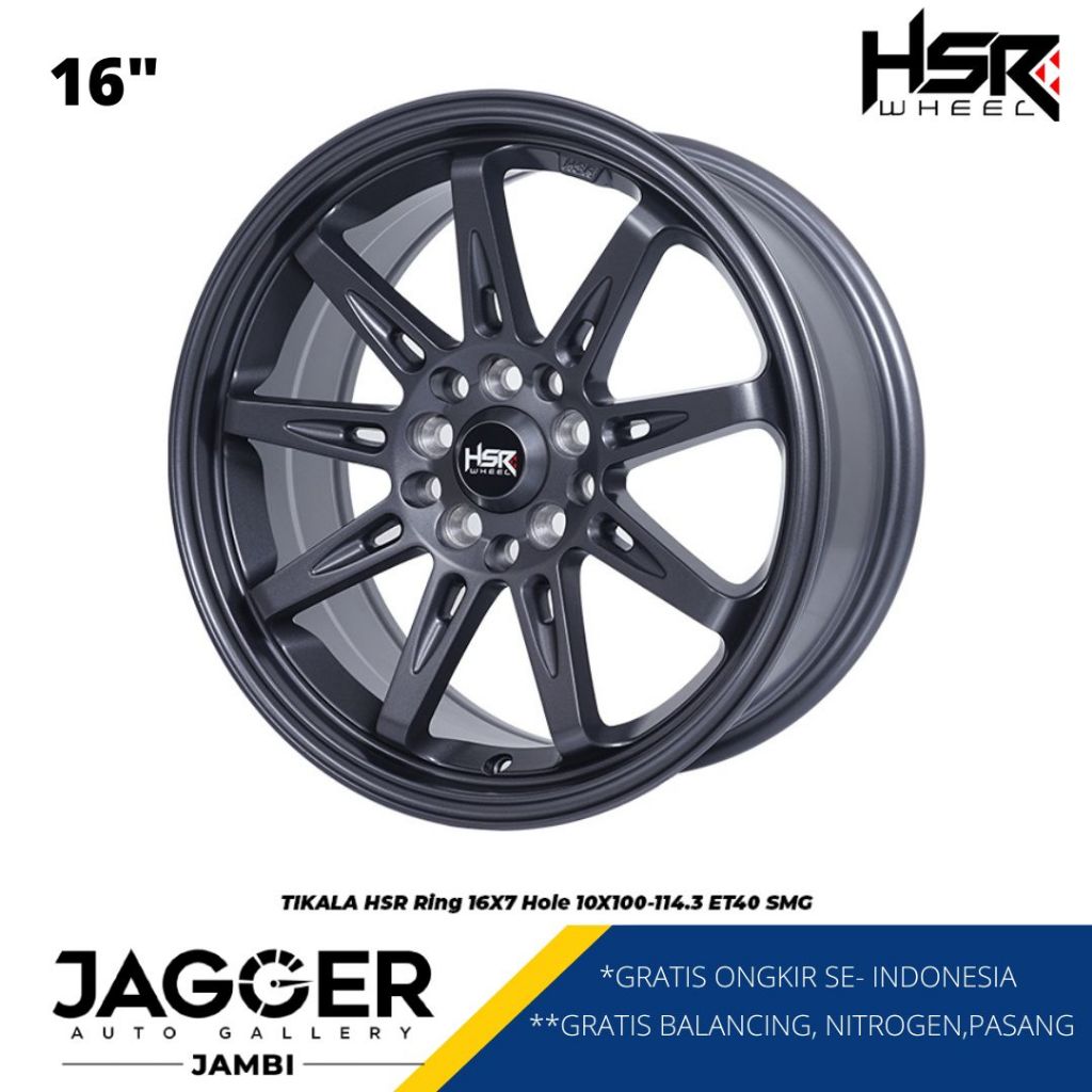 Jual velg mobil innova, ertiga, crv, sienta. Hsr TIKALA R16 | Shopee ...