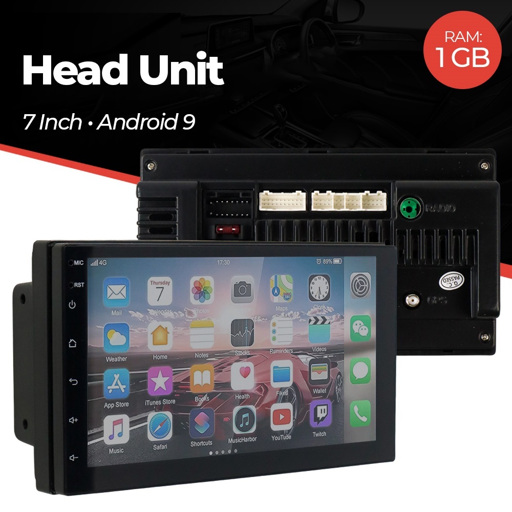 Jual ANDRIOD 9 HEAD UNIT HU Tape Audio GPS Mobil MP5 Media Player ...