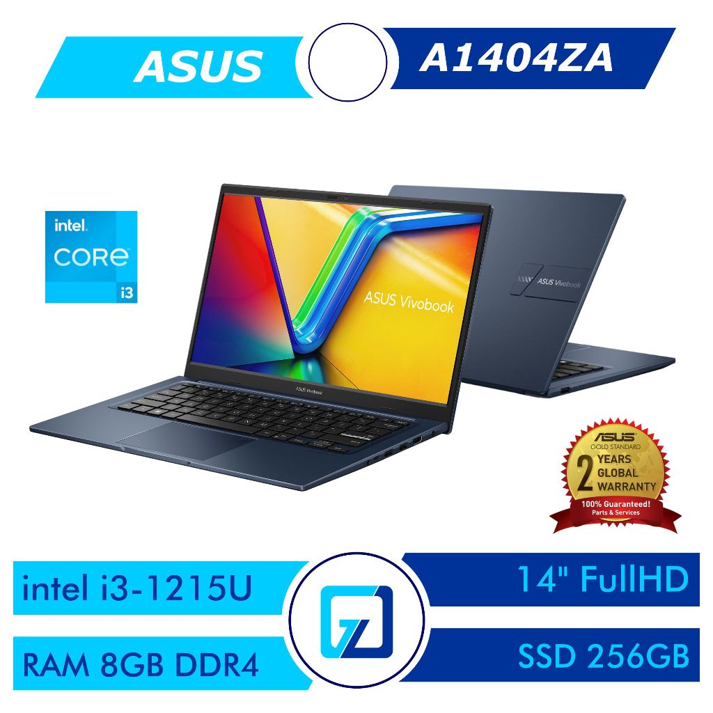 Jual ASUS VIVOBOOK 14 A1404ZA Core i3-1215U 8GB 256GB / 512GB SSD 14 ...