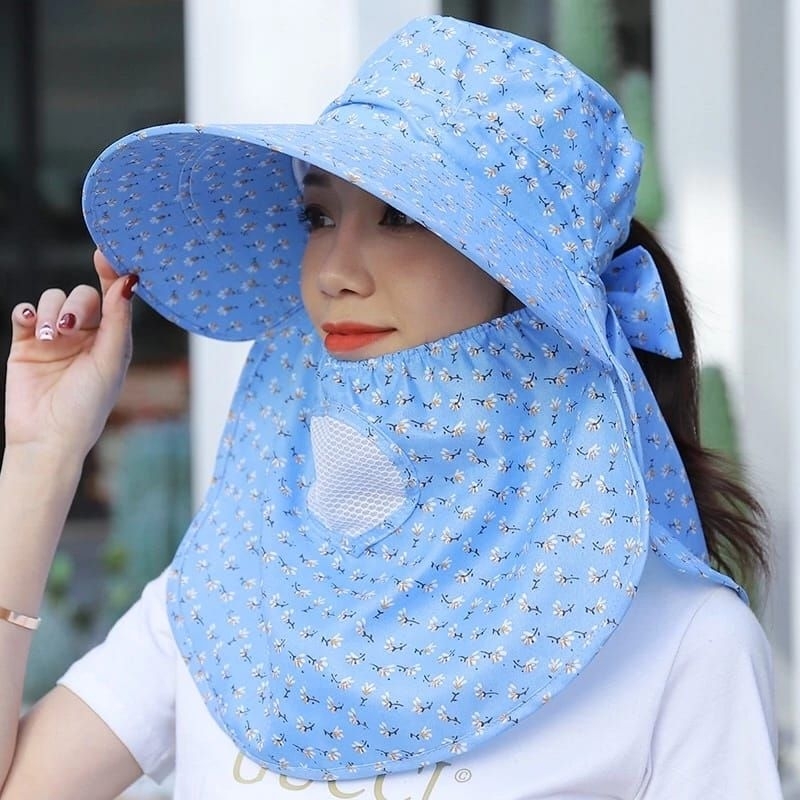Jual TOPI VISOR LIPAT WANITA ANTI UV LEBAR TOPI PANTAI KEKINIAN CADAR ...