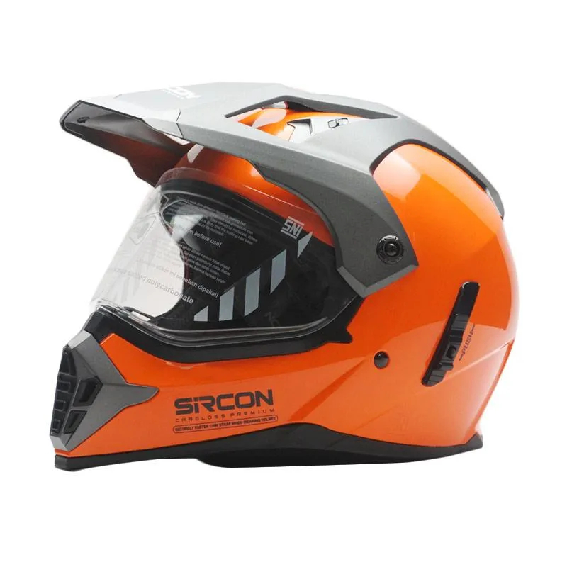 Jual Helm Cargloss Sircon Supermoto SM | Shopee Indonesia