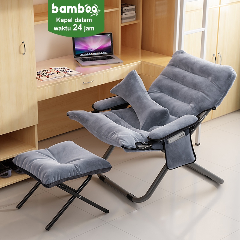 Jual Kursi Malas Tempat Tidur Lipat Kursi Lipat Dengan Pijakan Kaki ...