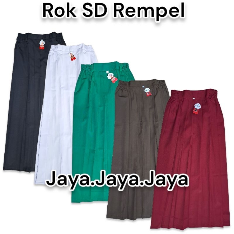 Jual Seragam Sekolah Rok Sd Rempel Panjang Kelas 1-6 | Shopee Indonesia
