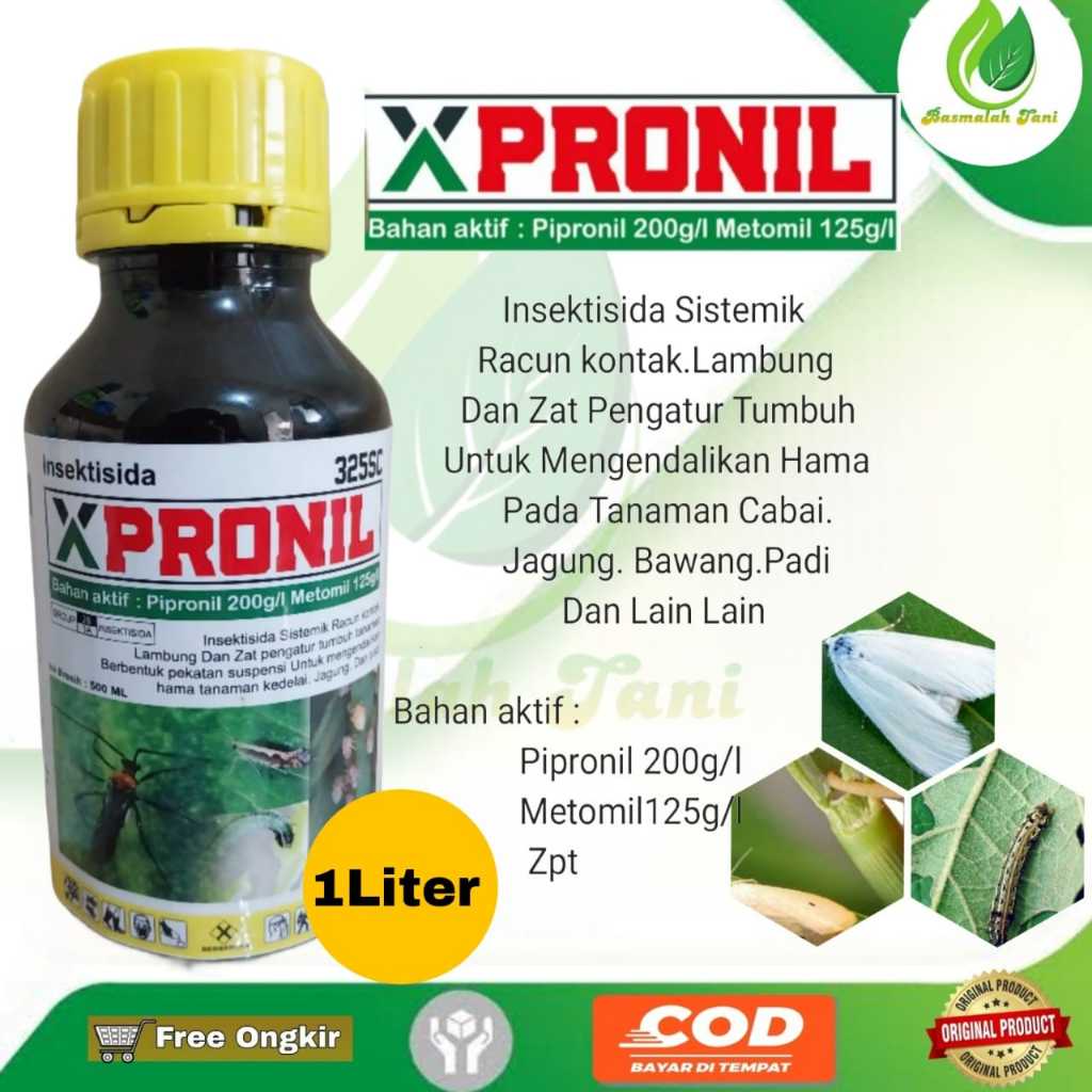Jual PROMO GROSIR INSEKTISIDA XPRONIL 1LITER PEMBASMI HAMA OBAT HAMA ...