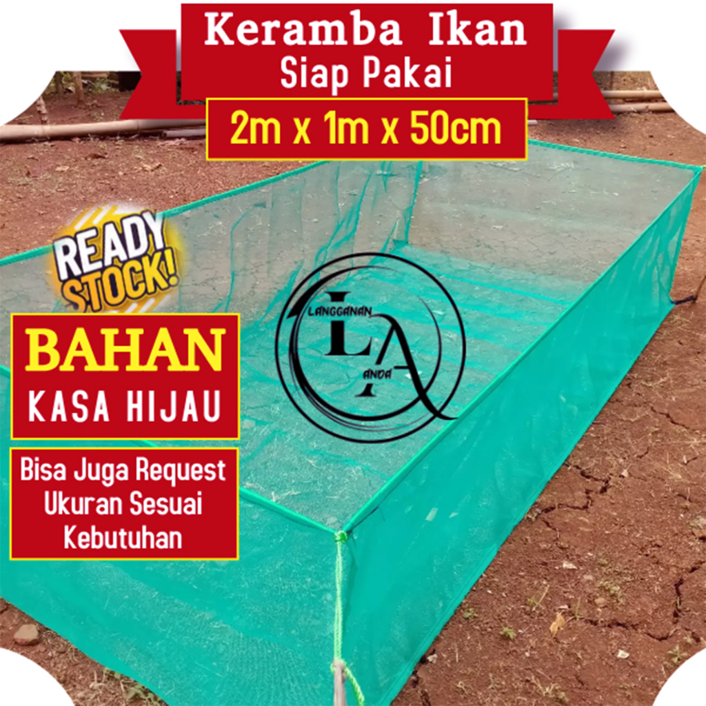 Jual Jaring Ikan Keramba Apung Siap Pakai Bahan Kasa Hijau Waring Hitam ... Jual Jaring Ikan Keramba Apung Siap Pakai Bahan Kasa Hijau Waring Hitam ...