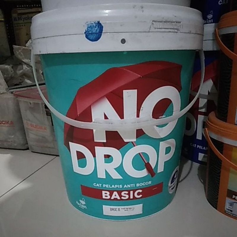 Jual Cat pelapis anti bocor No Drop Basic 20 kg aneka warna mesin tinting | Shopee Indonesia
