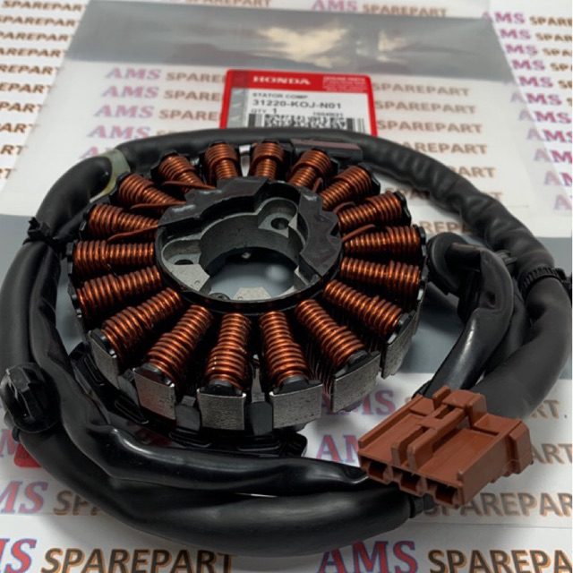 Jual SPULL STATOR COMP GENIO 2019-2022 31220-K0J-N01 HONDA | Shopee ...