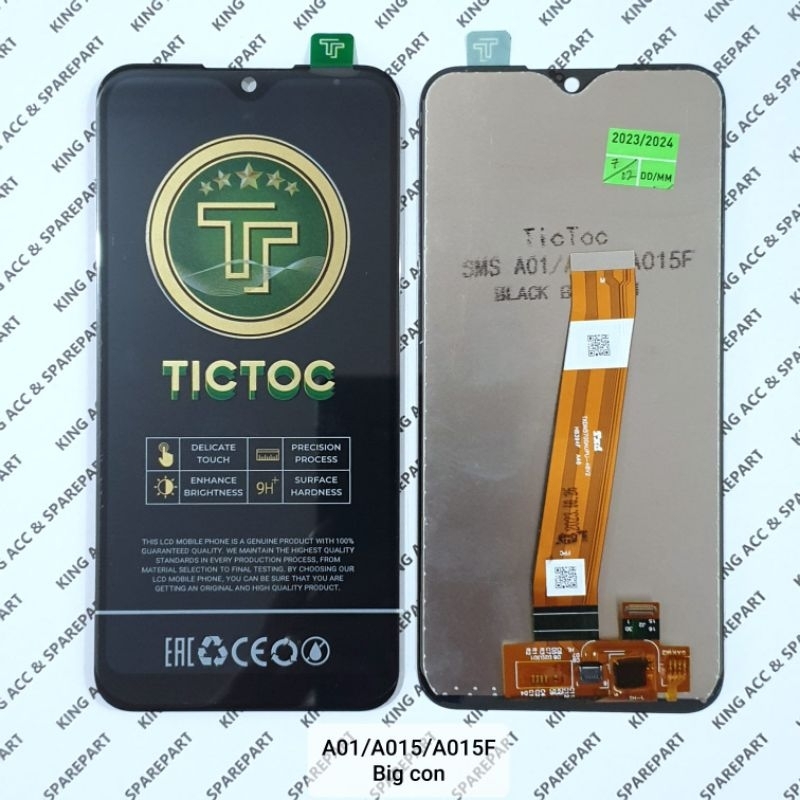 Jual TICTOC - LCD TOUCHSCREEN SAMSUNG GALAXY A01 A015 A015F BIG CON | Shopee Indonesia