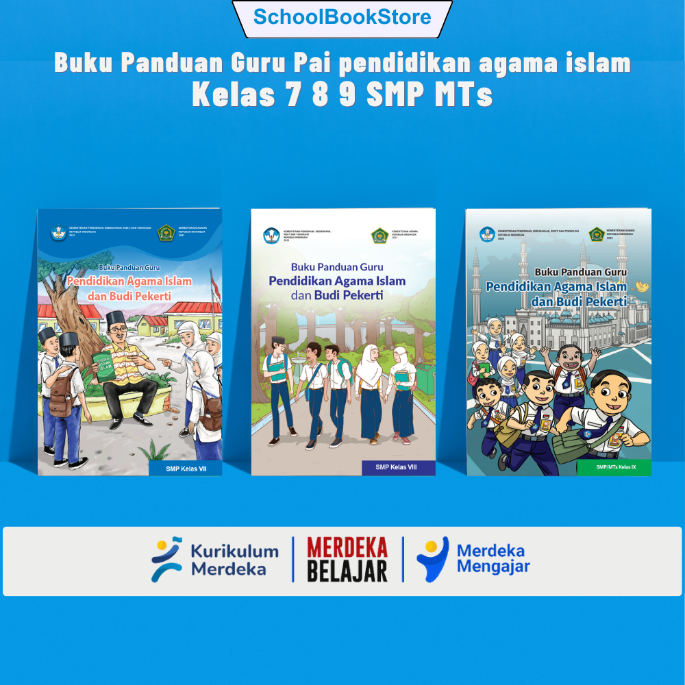 Jual Buku Panduan Guru Kelas 7 8 9 SMP MTs Pendidikan Agama Islam Kurikulum Merdeka Mengajar ...