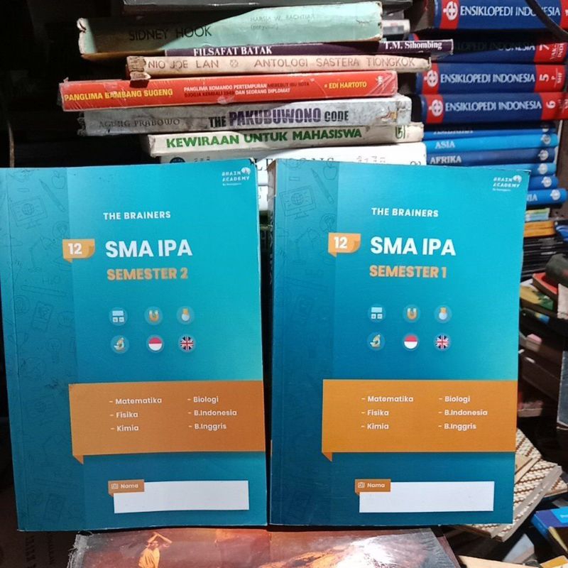 Jual THE BRAINERS SMA IPA SEMESTER 1 DAN 2 UNTUK KELAS 12 | Shopee ...
