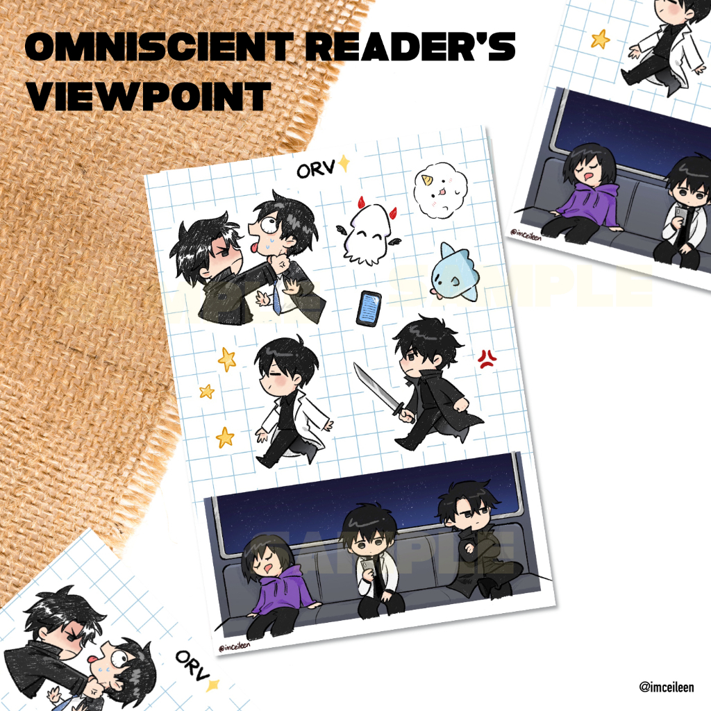 Jual ORV | OMNISCIENT READERS VIEWPOINT Sticker Sheet | Shopee Indonesia