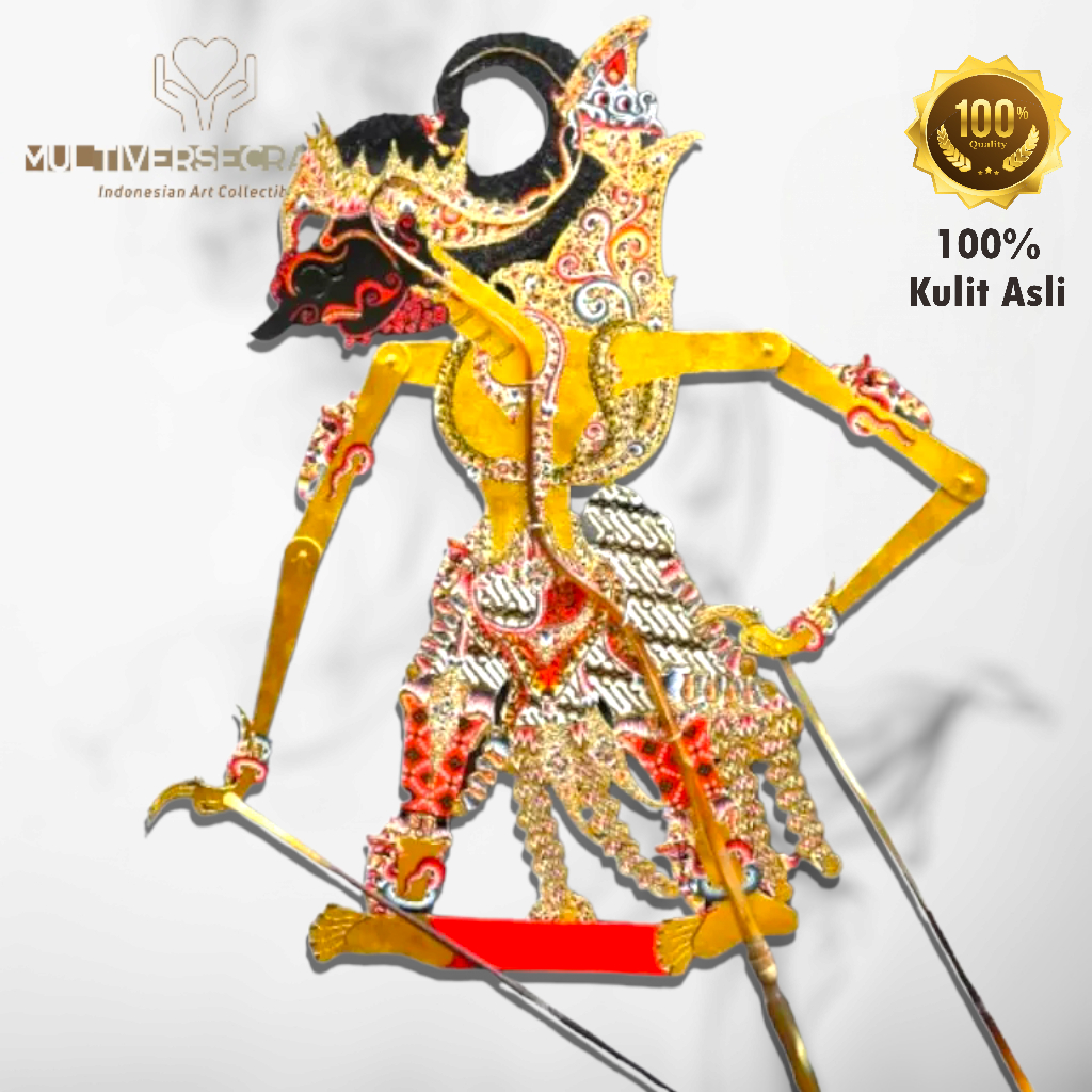 Jual Wayang Alusan Kulit Kerbau ASLI Gatotkaca Kualitas Alusan Gapit ...