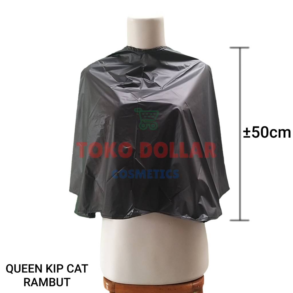 Jual Queen Cape Kip Jubah CAT Semir RAMBUT Barber Salon | Shopee Indonesia