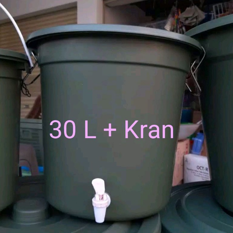 Jual Produk Ember Plastik / Ember Kran / Ember 24 - 30 - 60 - 80 - 90 ...