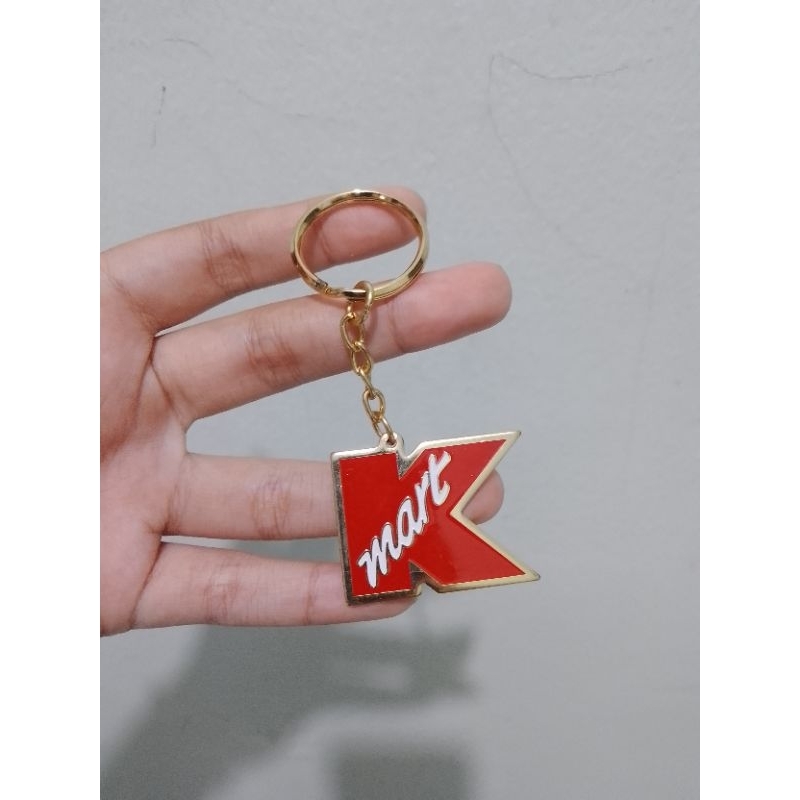 Jual Keyring gantungan kunci asli Kmart besi lapis emas | Shopee Indonesia