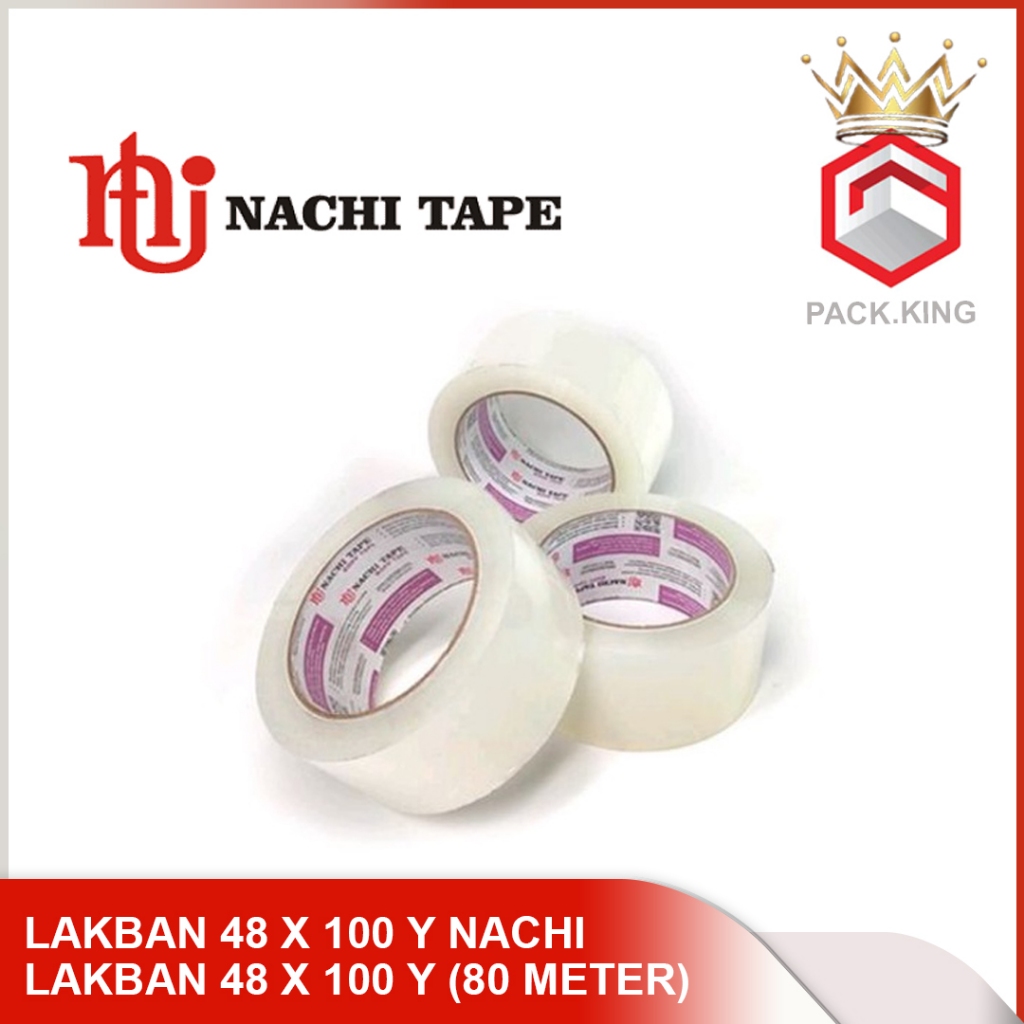 Jual LAKBAN 48 X 100Y (80 METER) / LAKBAN 48 x 100Y / LAKBAN NACHI 48 X ...
