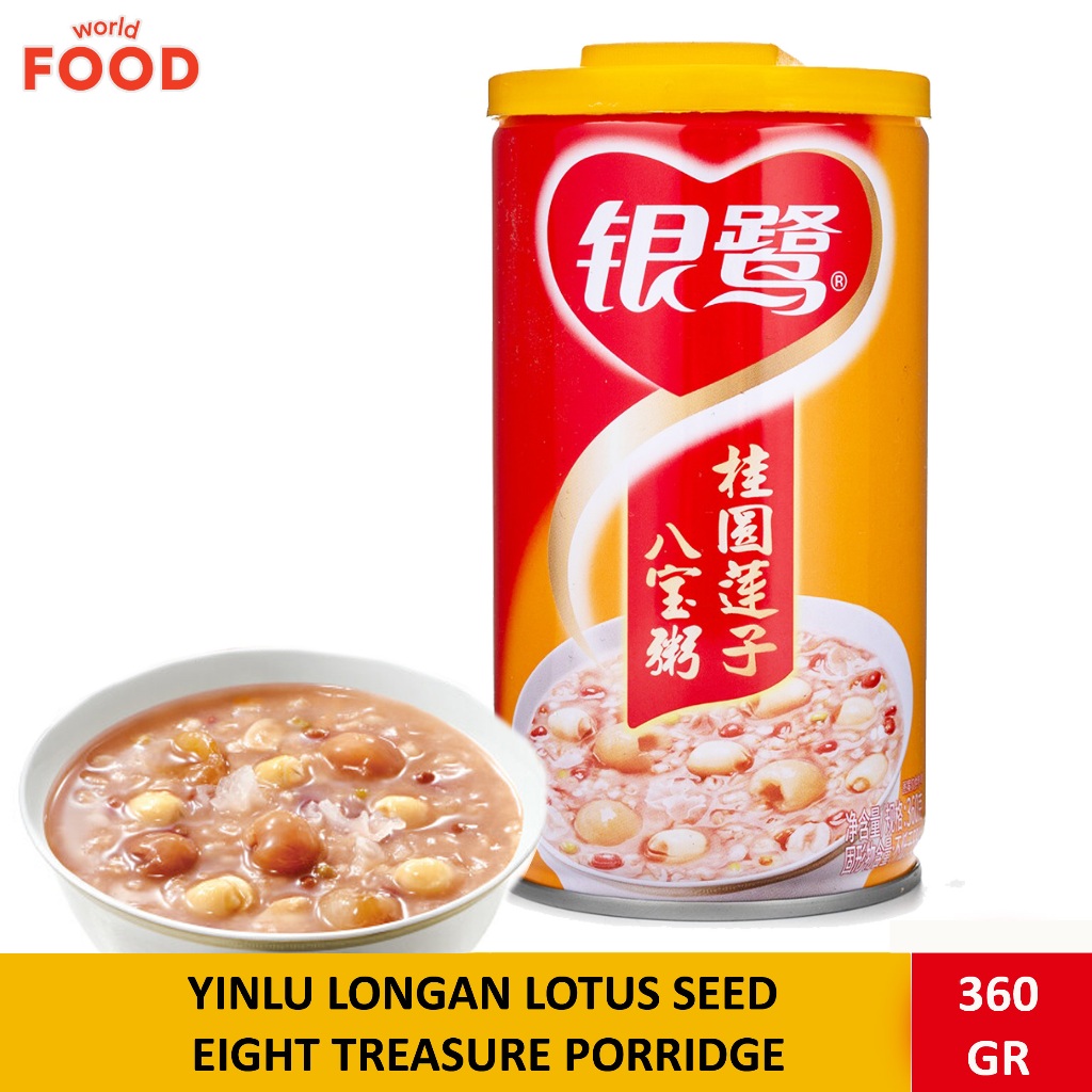 Jual YINLU LONGAN LOTUS SEED EIGHT TREASURE PORRIDGE 360GR | Shopee Indonesia