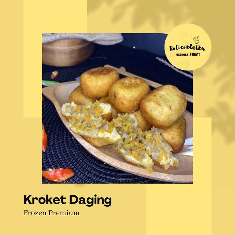 Jual KROKET DAGING SPESIAL by ROTICOKLATKU.EXSPRESS isi 15 | Shopee ...
