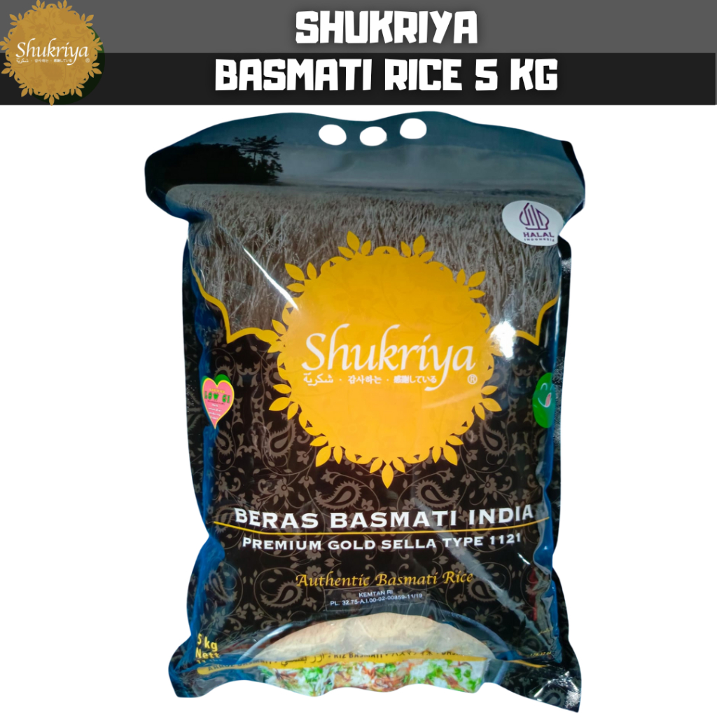 Jual Shukriya Basmati Rice 5kg- LOW GI | Shopee Indonesia