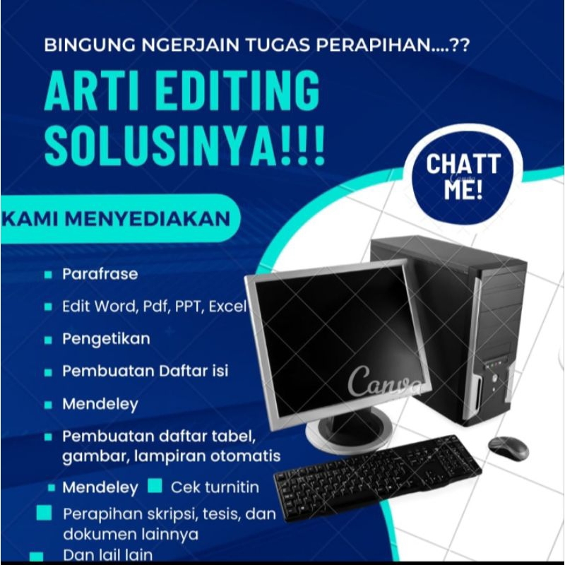 Jual voucher perapihan skripsi, tesis, dokumen lainnya. parafrase ...