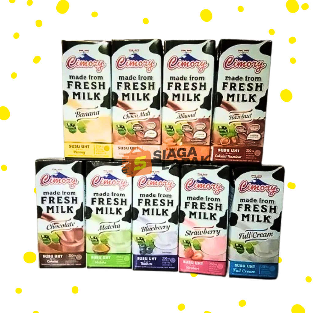 Jual Susu Cimory Fresh Milk 250ml UHT All Varian Aneka Rasa | Shopee Indonesia