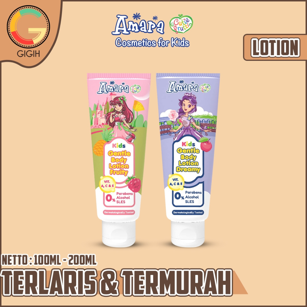 Jual AMARA KIDS BODY LOTION ANAK BPOM ( READY 100ML - 200ML ) | Shopee ...