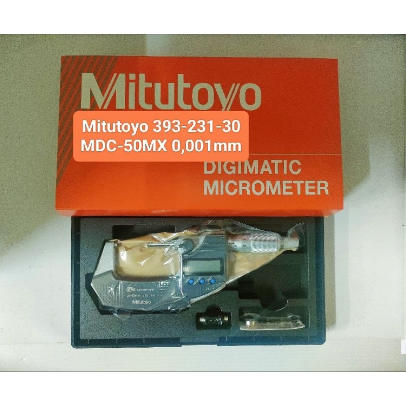 Jual Mitutoyo 293-231-30 MDC-50MX DIGIMATIC MICROMETER 25-50mm 0,001mm IP65 | Shopee Indonesia