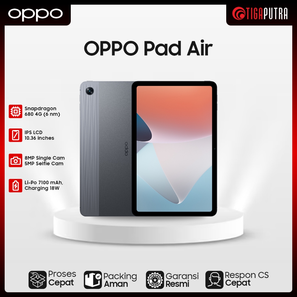 Jual Oppo Pad Air (RAM 4GB, ROM 64GB, 10,36" With 2K Eye Care) | Shopee Indonesia