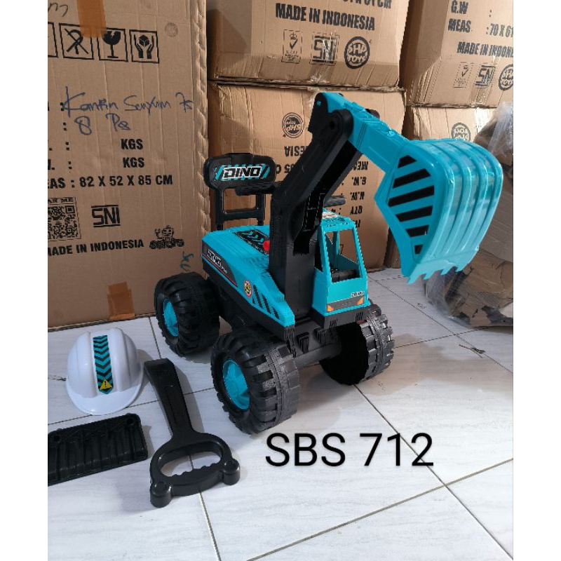 Jual SHP TOYS SBS 712 MAINAN DORONG RIDE ON TRUK EXCAVATOR BEKO SBS712 ...