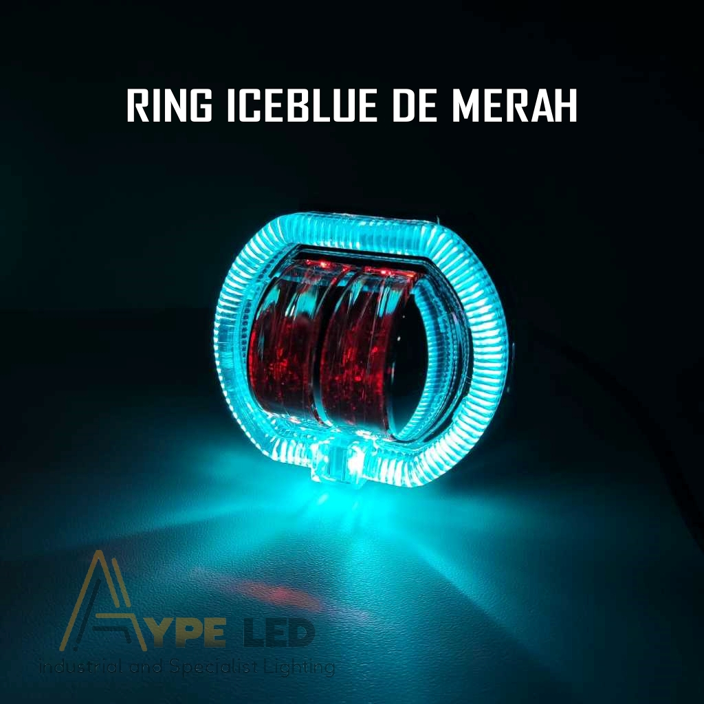 Jual Lampu Biled Daymaker 4 Lensa 8D Shroud Bmw Crystal Led projie New ...