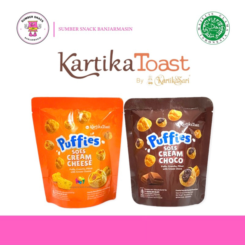 Jual Kartika Toast Puffies (2 Varian Rasa) (33g) | Shopee Indonesia