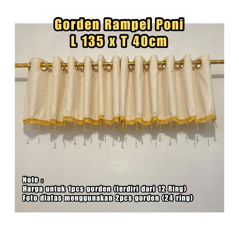 Jual PONI GORDEN RENDA PINTU (PONI SAJA) | Shopee Indonesia